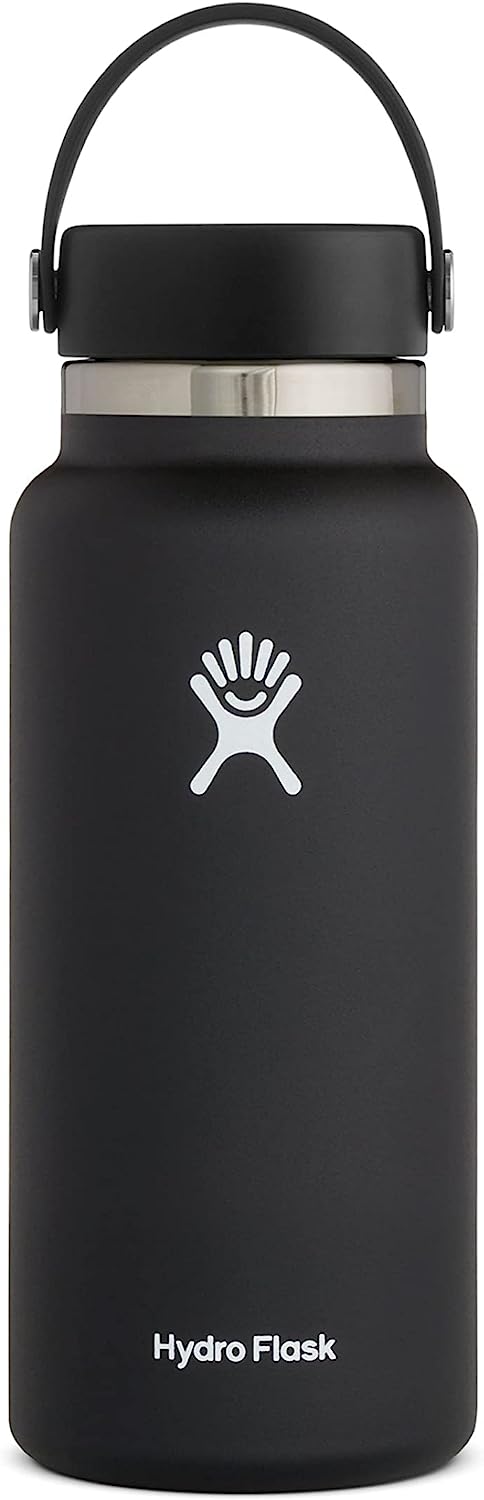 Hydro Flask Stainless Steel Wide Mouth Water Bottle, 32oz Only $25.39