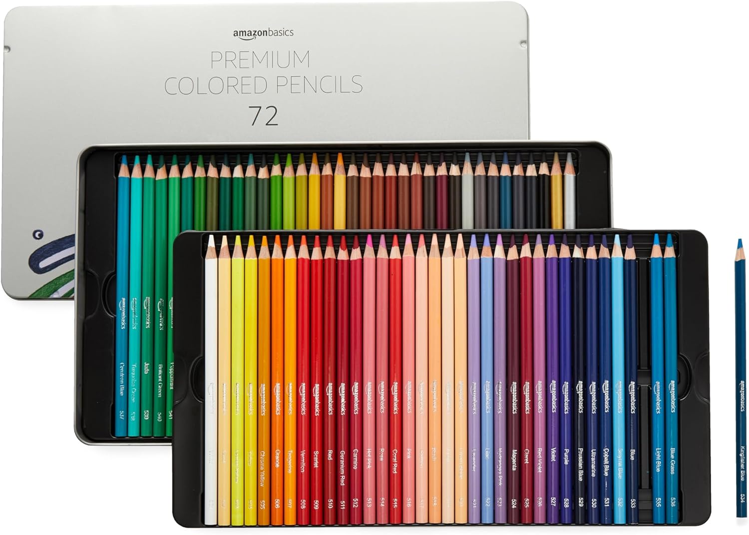 Amazon Basics Premium Colored Pencils, Soft Core, 72 Count Set Only $10.70 Amazon Basics Premium Colored Pencils, Soft Core, 72 Count Set Only $10.70