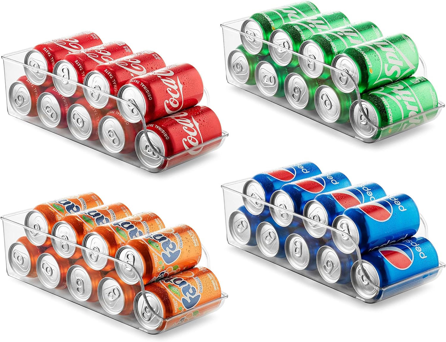 Soda Can Dispenser Organizers Set of 4 Only $8.99