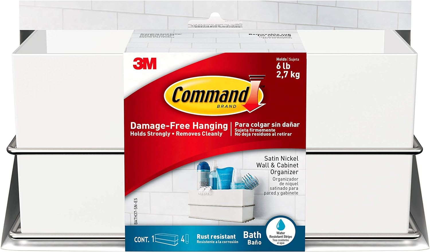 Command Wall and Cabinet Organizer Only $7.79