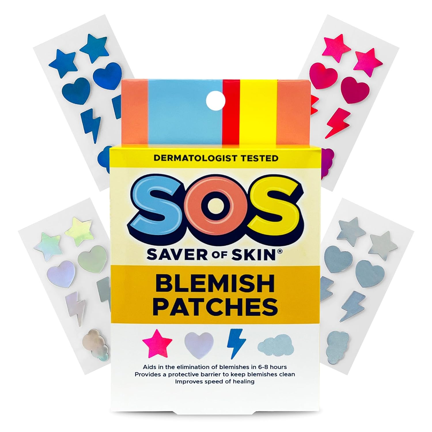 SOS SAVER OF SKIN® Variety Pack Acne Patches (32 ct) Only $2.98
