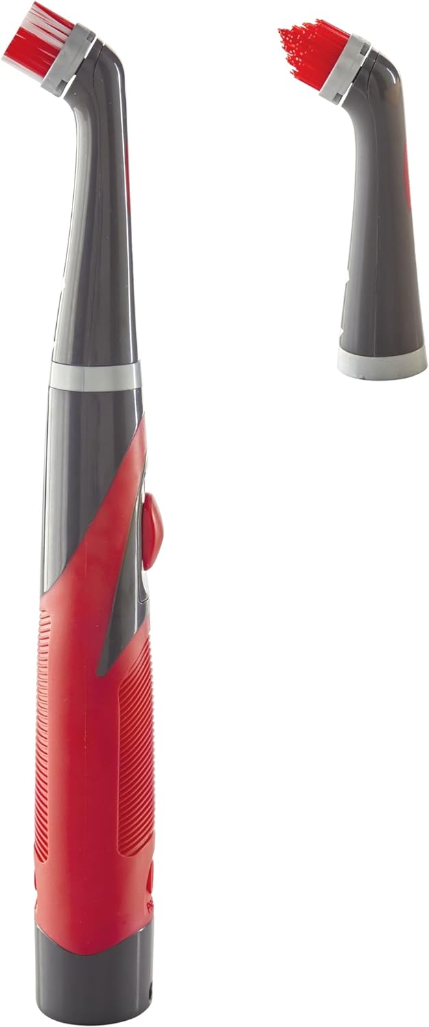 Rubbermaid Reveal Power Scrubber with Multi-Purpose & Grout Head Only ...