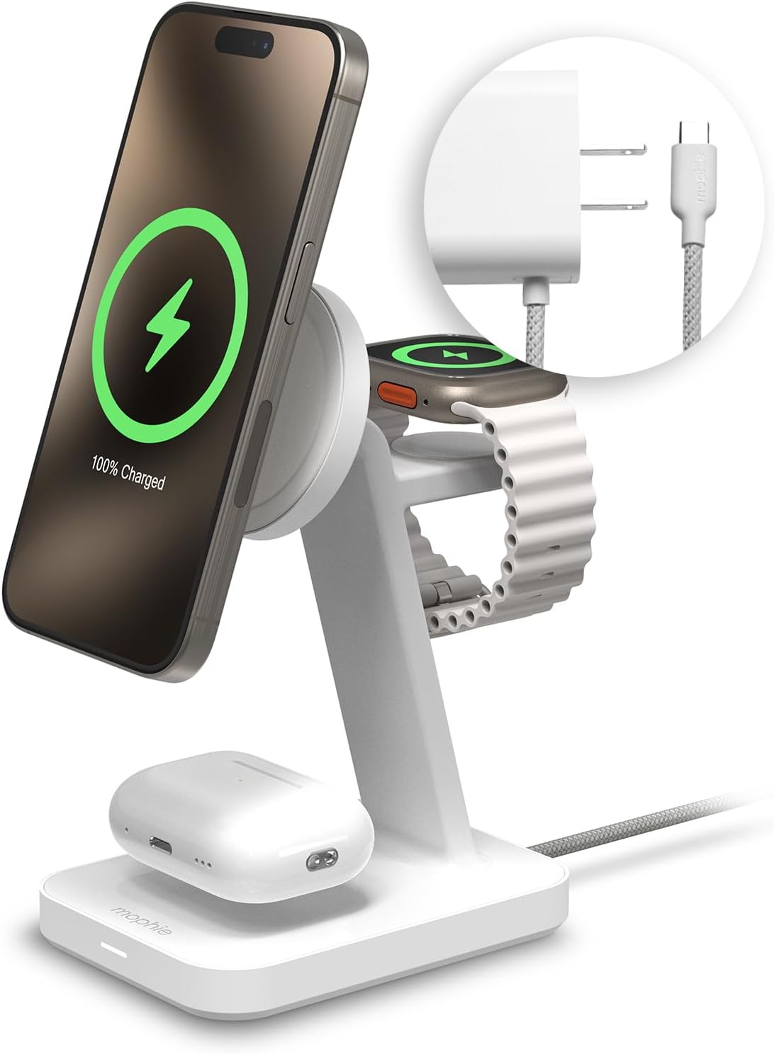 mophie Snap+ 3-in-1 Wireless Charging Stand Only $99.99