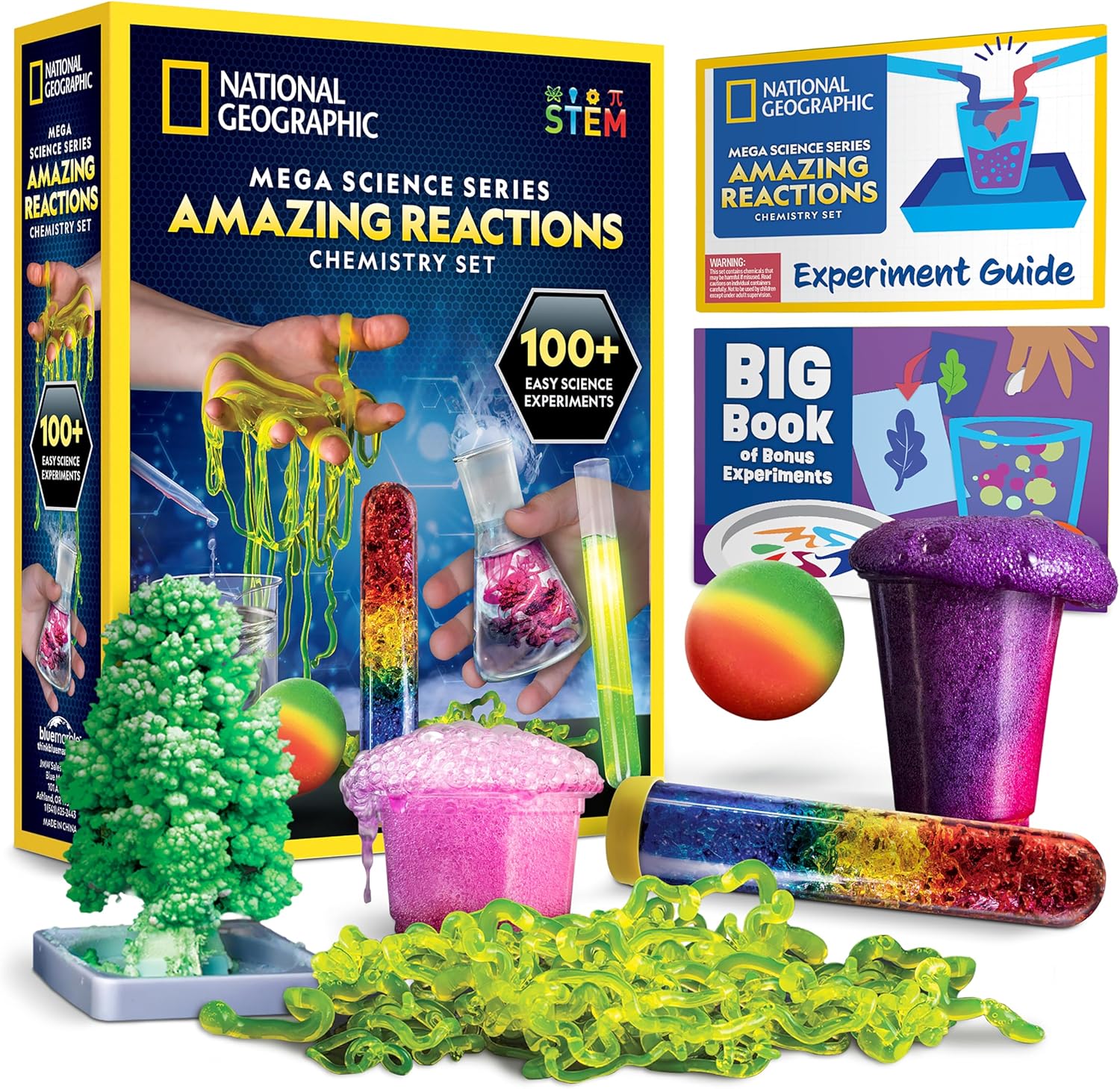 NATIONAL GEOGRAPHIC Chemistry Set with 100+ Science Experiments Only $26.99