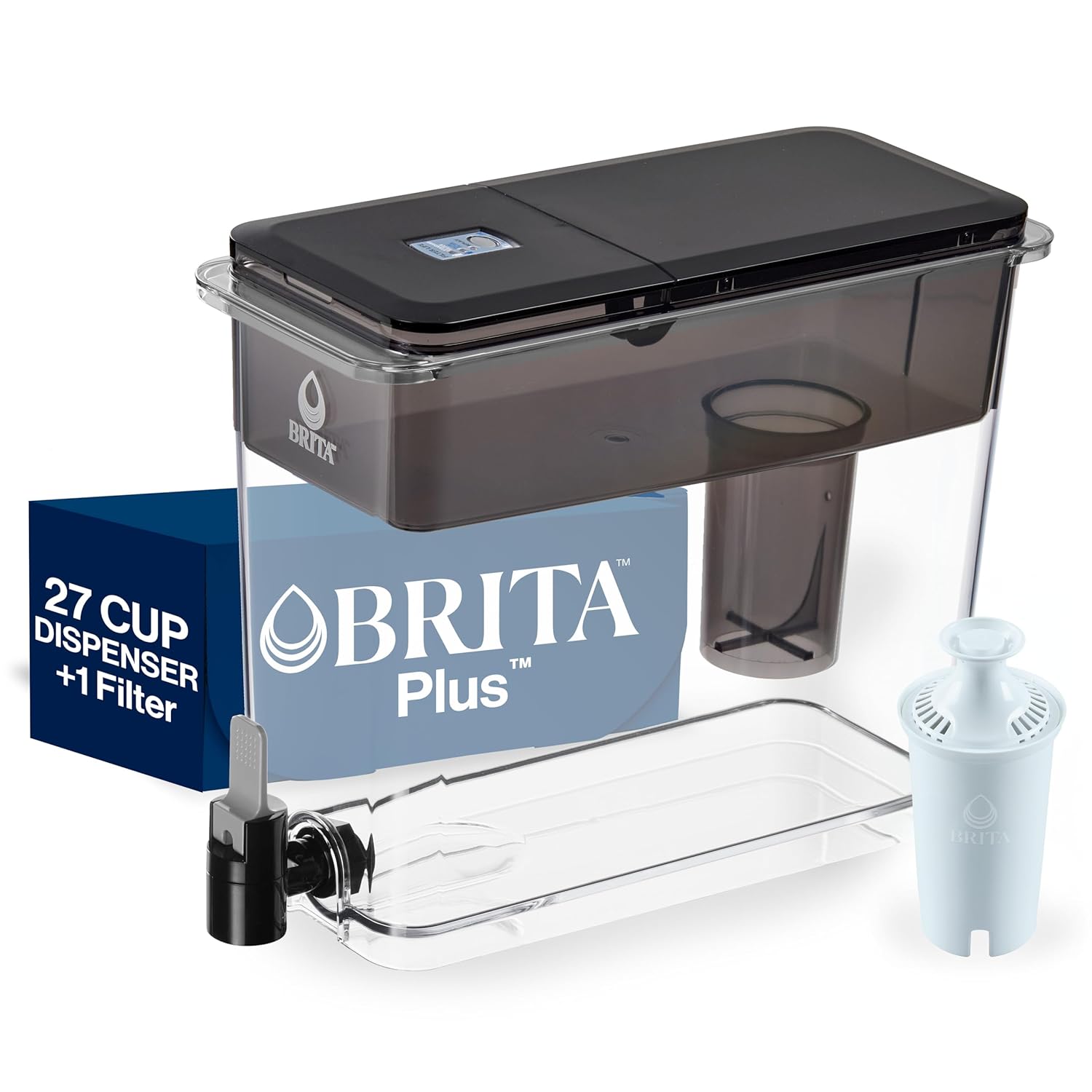 Brita™ Extra Large 27 Cup Dispenser - Brita Plus Filter Only $37.33 ...