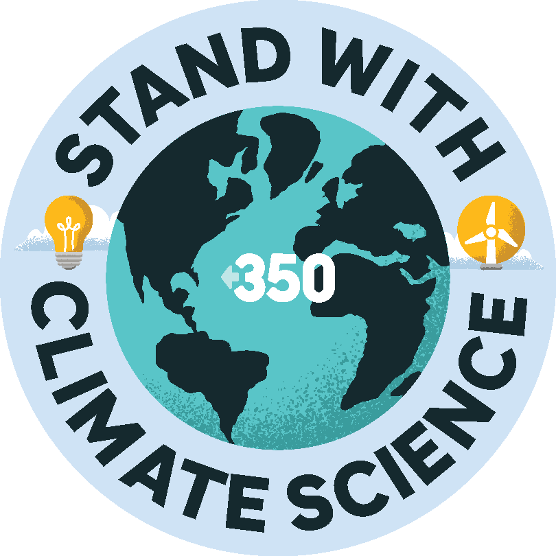 Thursday Freebies - Free "Stand with Climate Science" Sticker