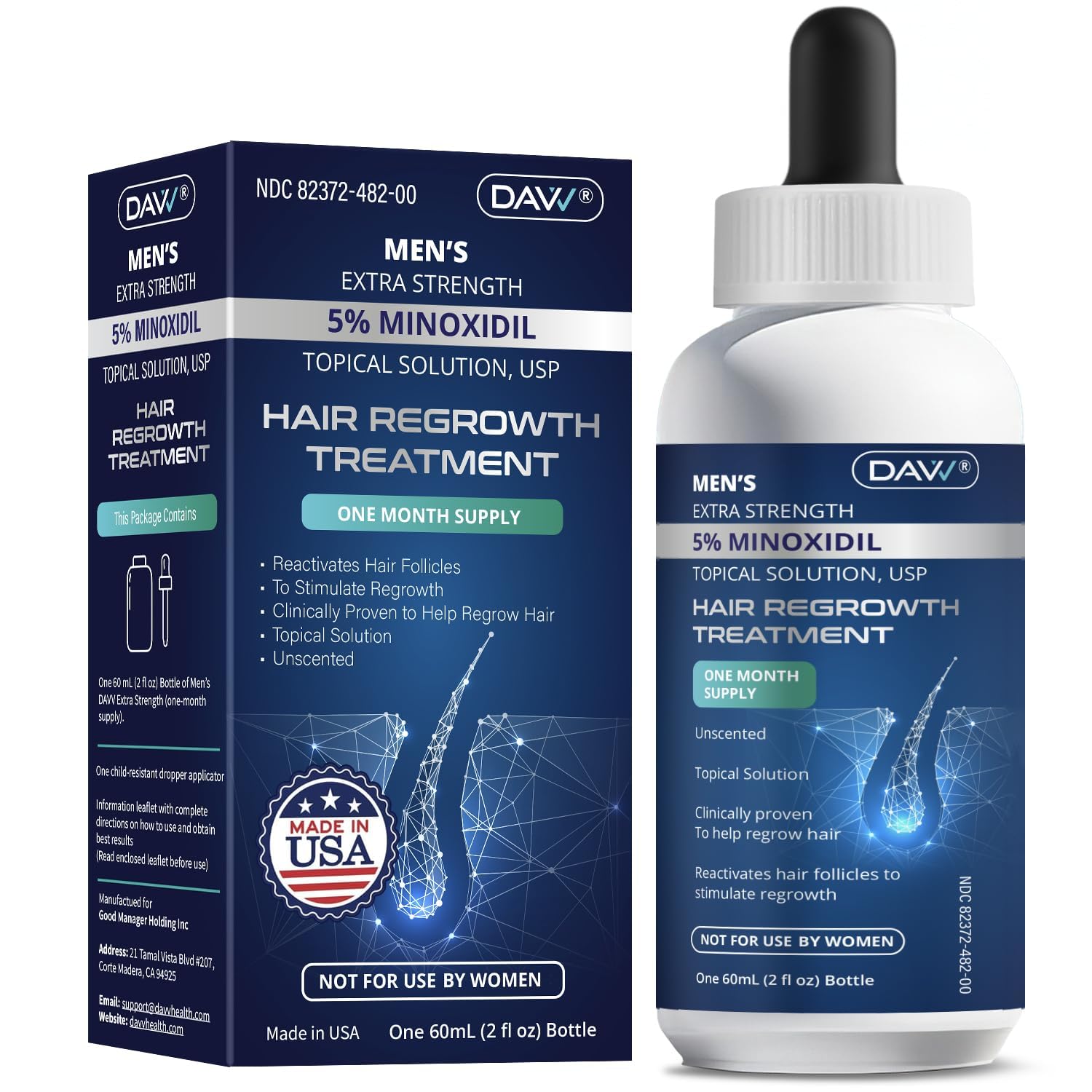Minoxidil 5% Hair Growth Serum Only $9.99