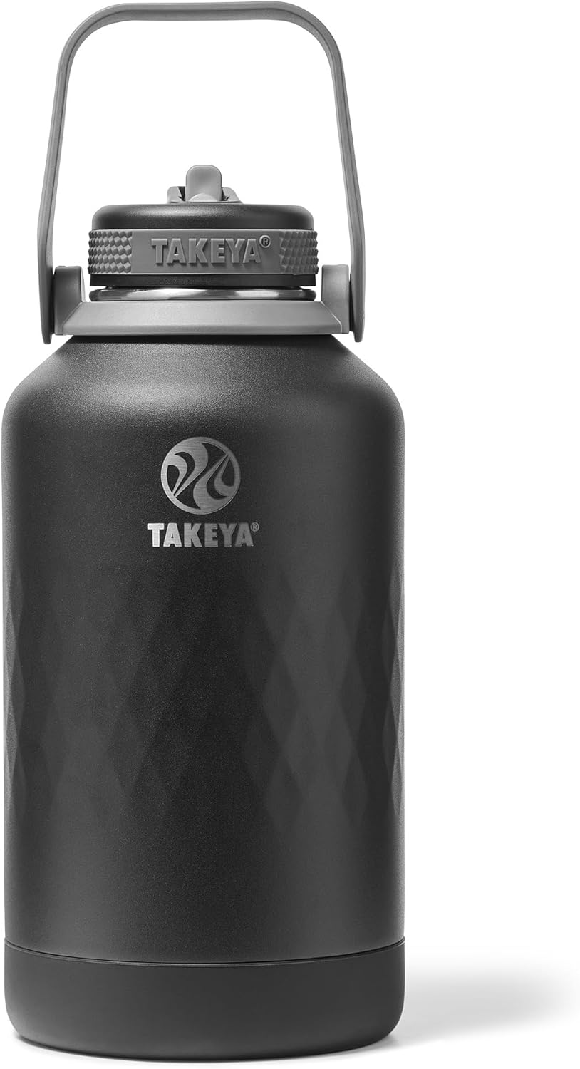 Takeya Sport 64 oz Triple-Insulated Stainless Steel Water Bottle Only ...