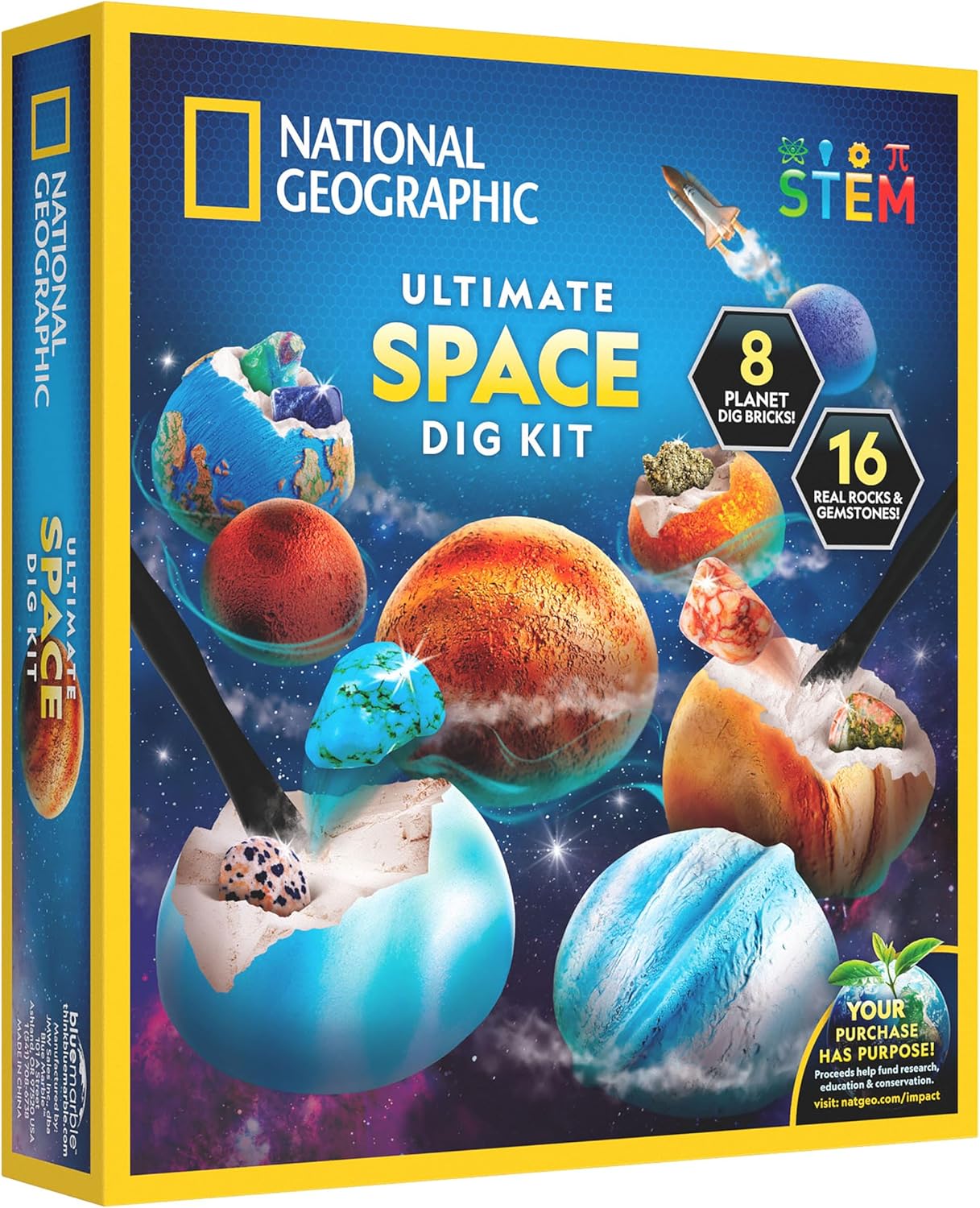 National Geographic Ultimate Space Gemstone Dig Kit Only $15.99