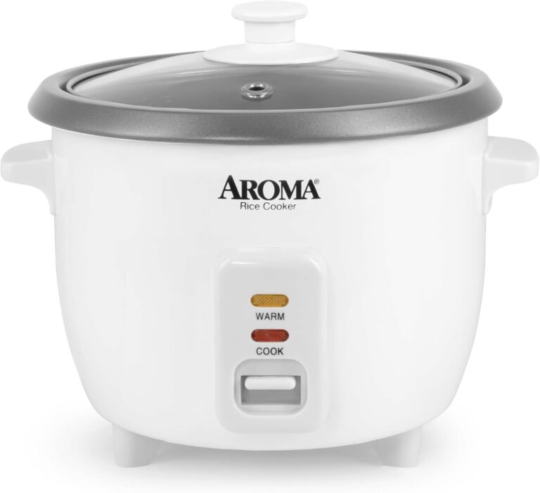 AROMA Rice Cooker, 3-Cup (Uncooked) / 6-Cup (Cooked) Only $17.99